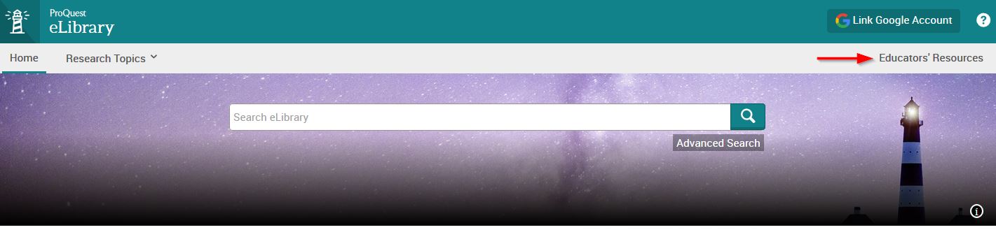 How to navigate between the new eLibrary and the eLibrary database on ...