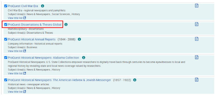 Tips & Tricks for PQDT Citation Connections Search
