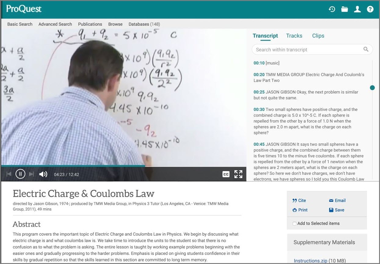 What's New: ProQuest Platform