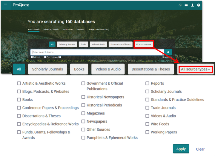 What's New: ProQuest Platform