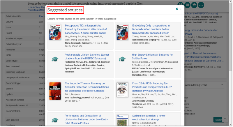What's New: ProQuest Platform
