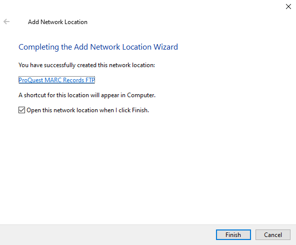 How to Access FTP Links in Windows' File Explorer Application