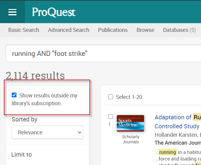 What's New: ProQuest Platform