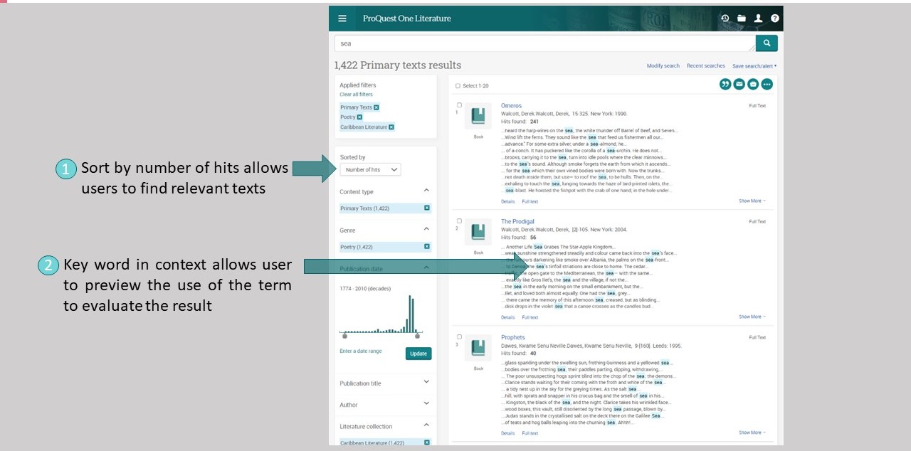 What's New: ProQuest One Literature