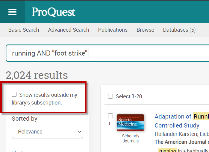 What's New: ProQuest Platform
